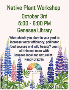 Genesee – Native Plant Workshop – Latah County Library District