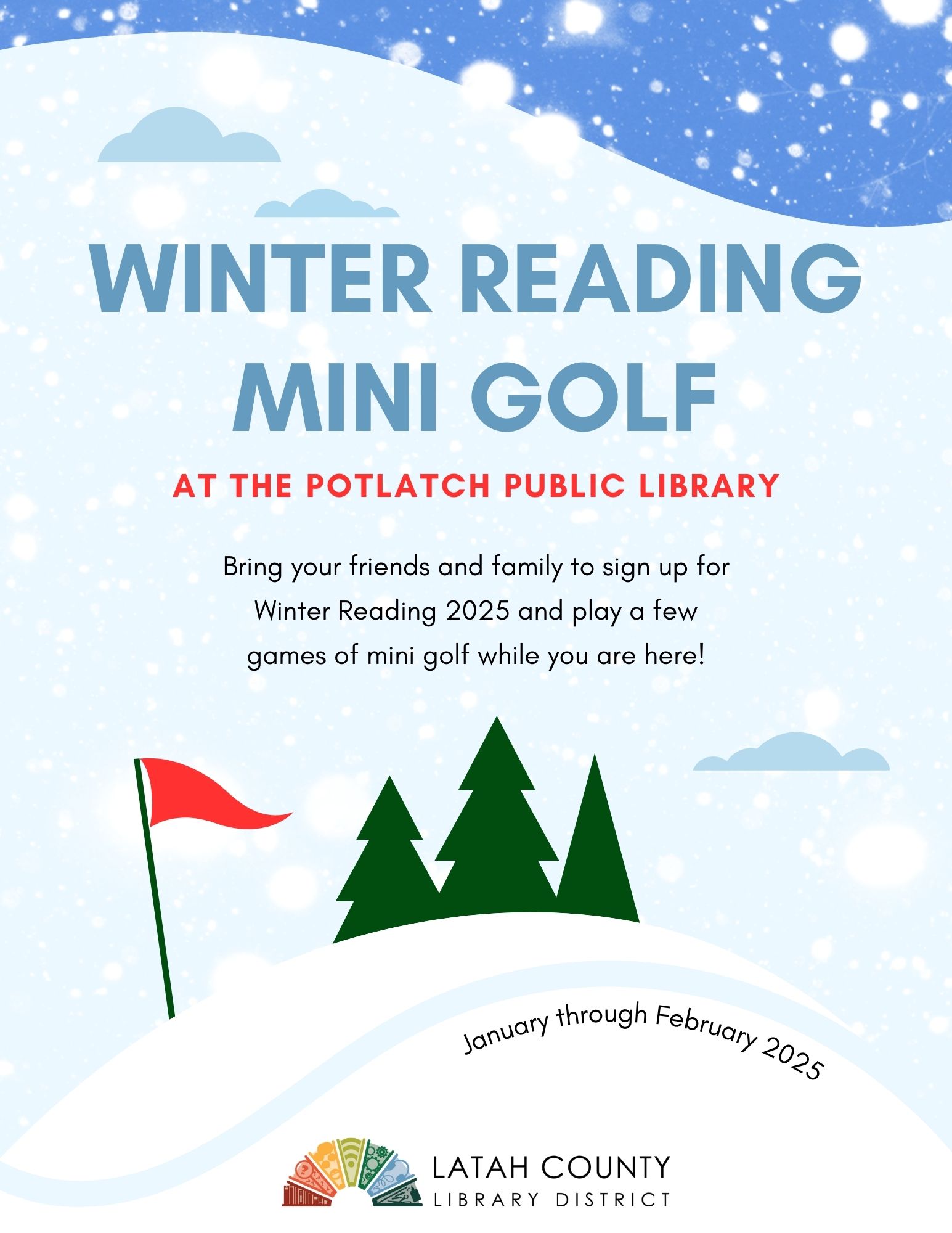 Potlatch – Winter Reading Mini Golf – Latah County Library District