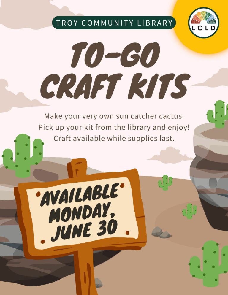 Troy – To-Go Kits – Latah County Library District